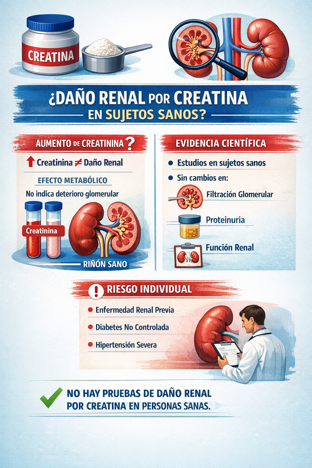 ¿La creatina daña el riñón en sujetos sanos? - Fisiología del Ejercicio ...